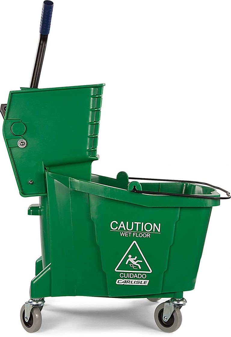 Mop Bucket Wringer Trolley - Scantrik Medical Equipment Supplies Nigeria